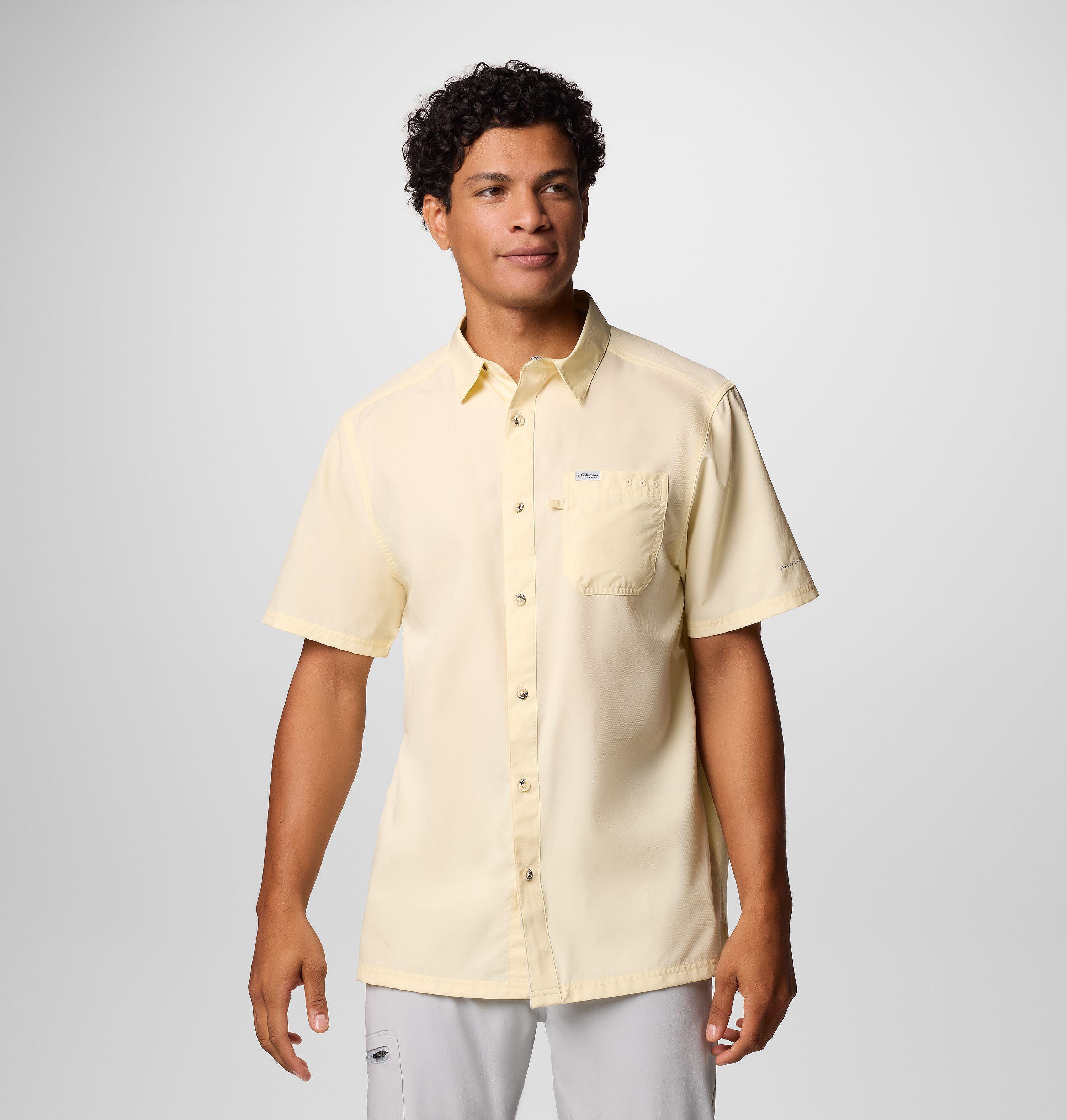 Men’s Slack Tide Camp Wicking Sun Shading Shirt | Columbia