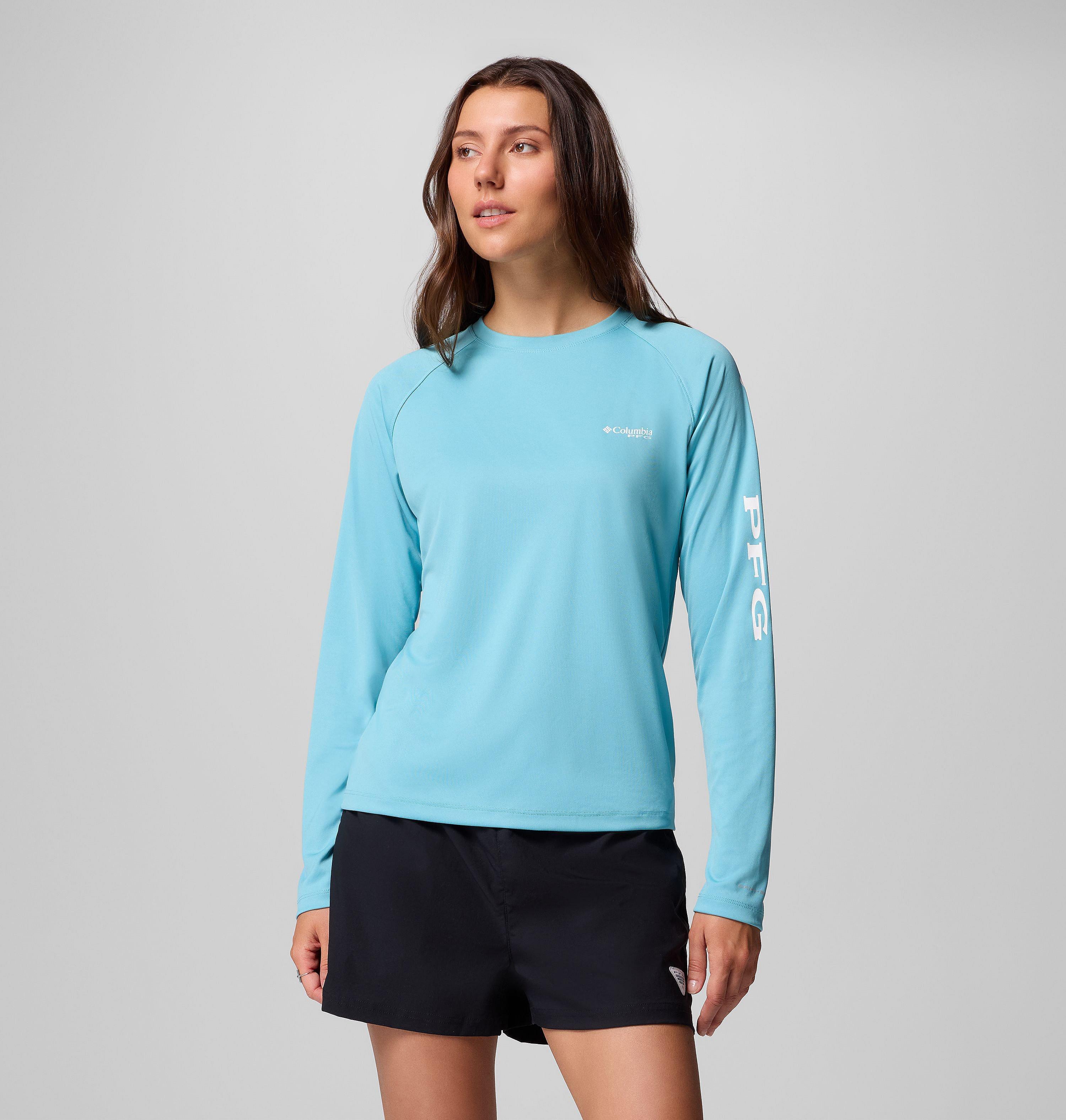 Women’s Tidal Tee II Long Sleeve Wicking Sun Shading Shirt | Columbia