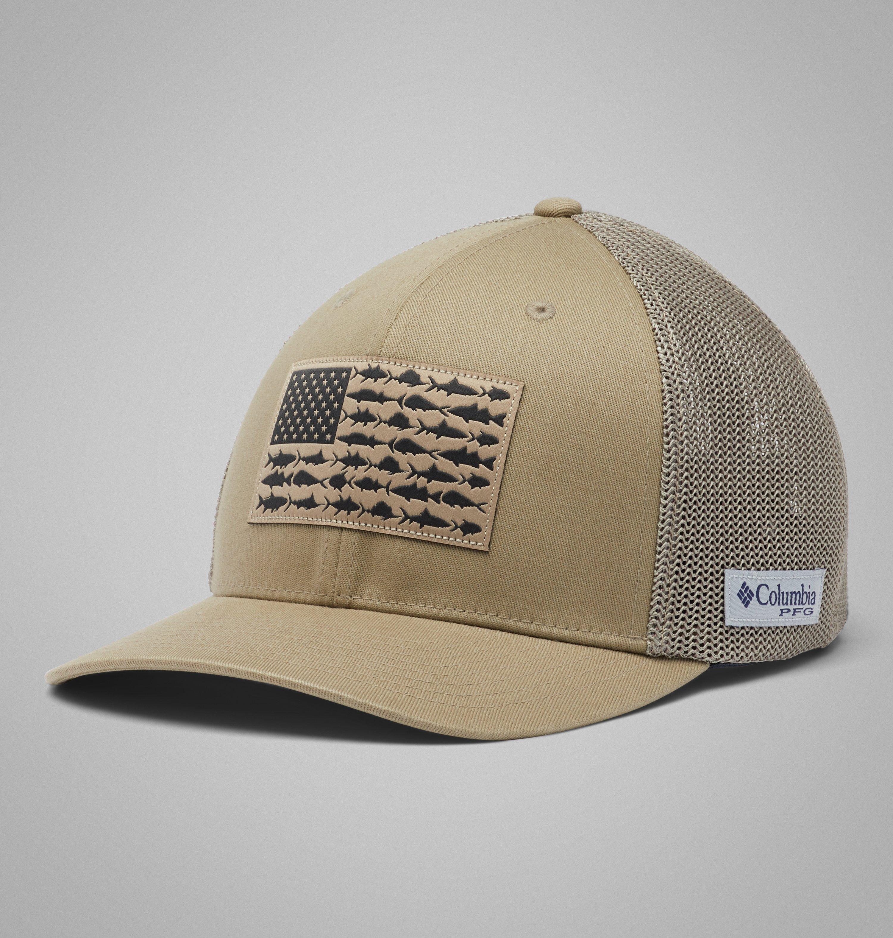 PFG Mesh Fish Flag Ball Cap | Columbia