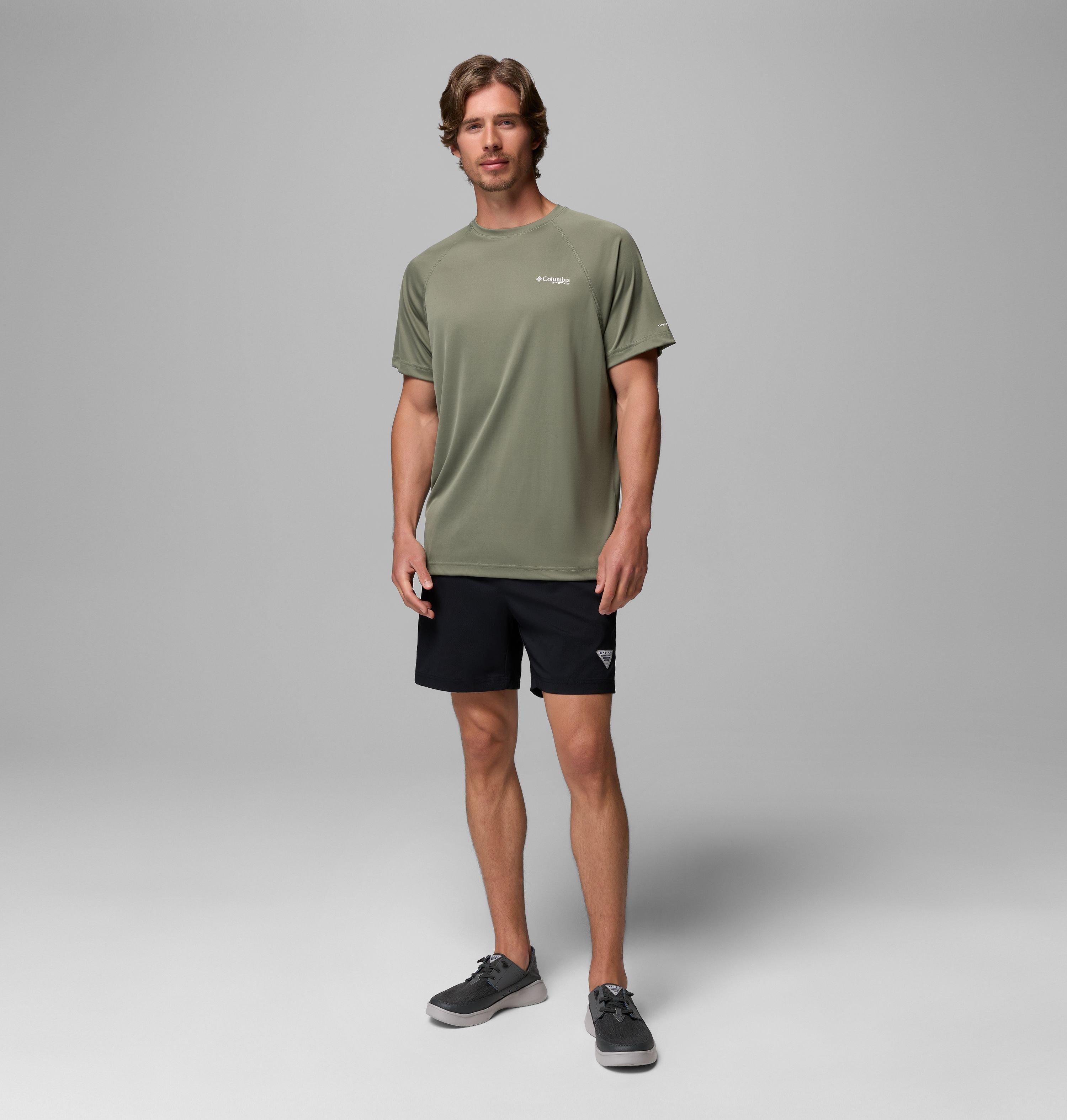 Men's PFG Deep Waves Short Sleeve Shirt | Columbia