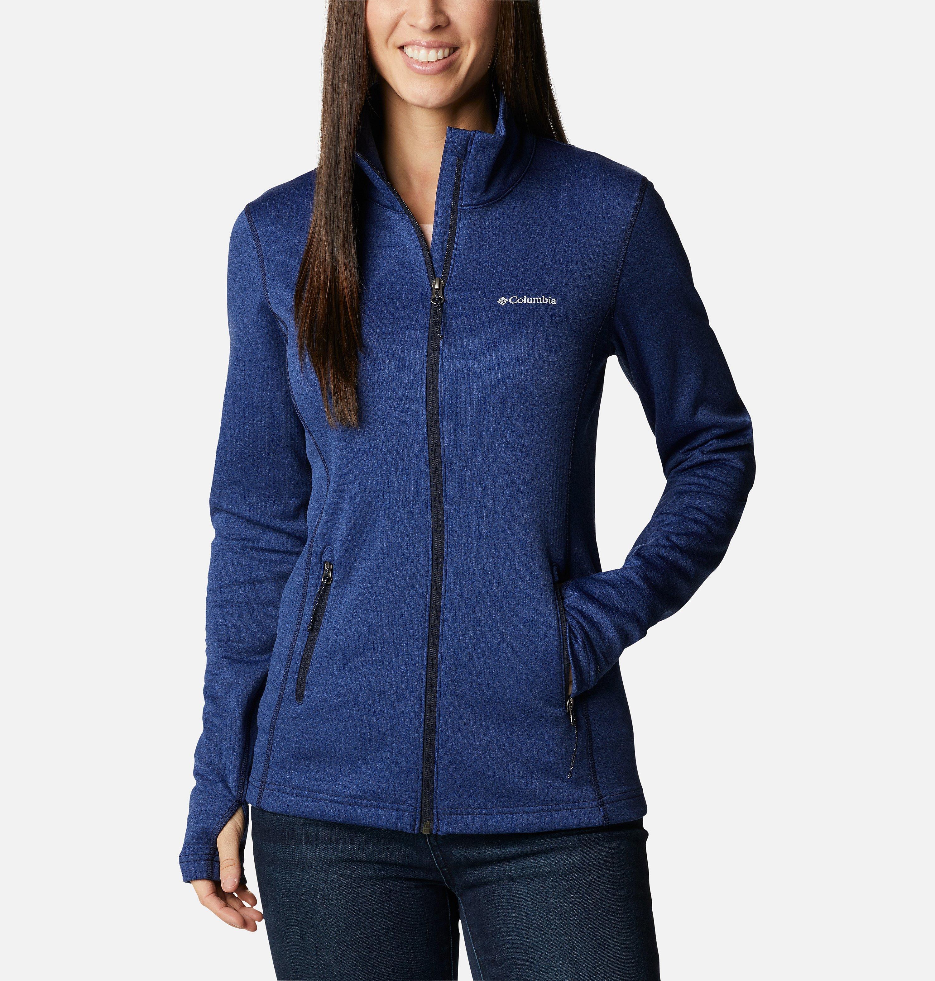 Women's Park View Grid Full Zip Fleece Jacket | Columbia