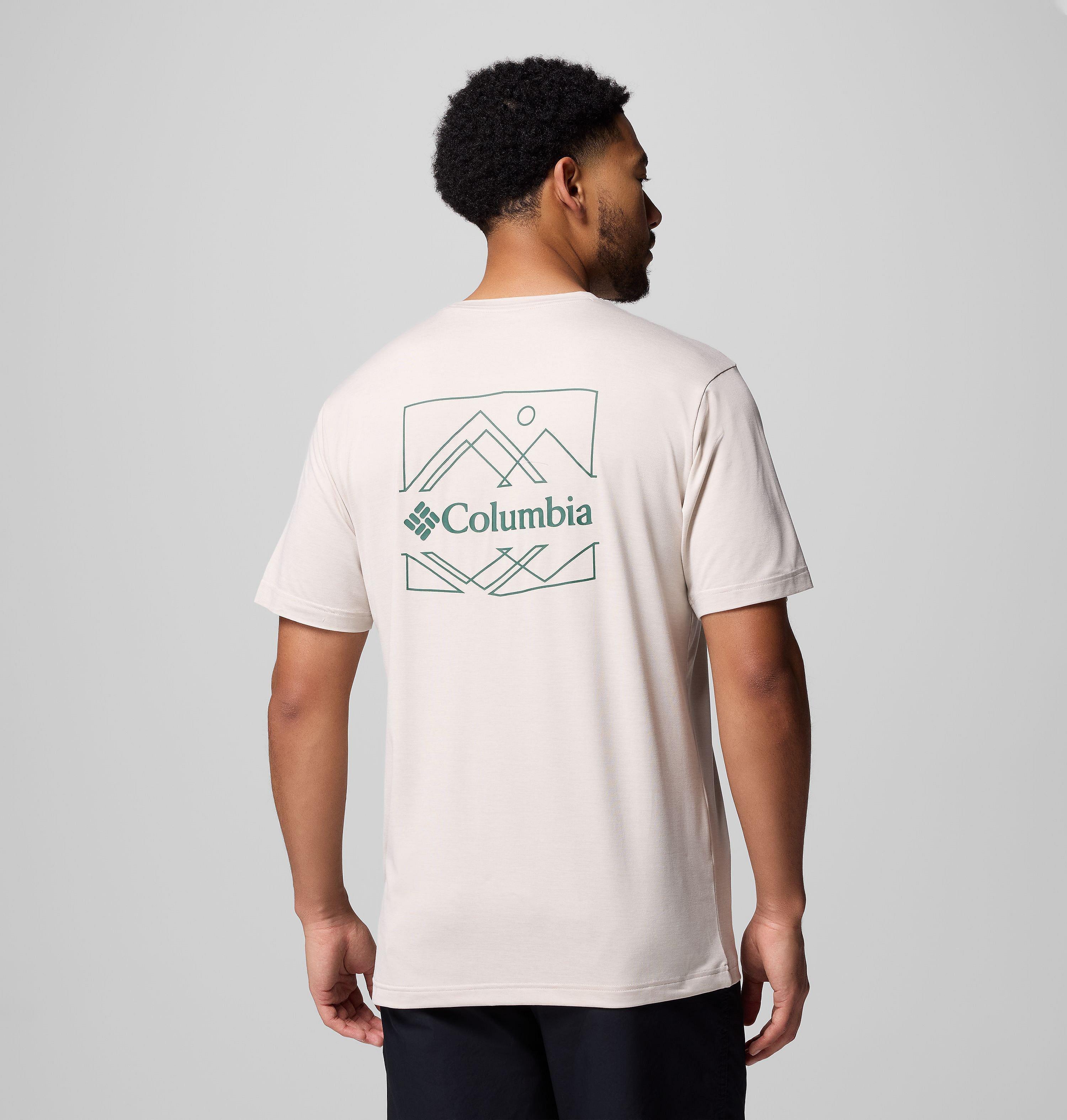 Men's Kwick Hike Back Graphic Short Sleeve T-Shirt | Columbia