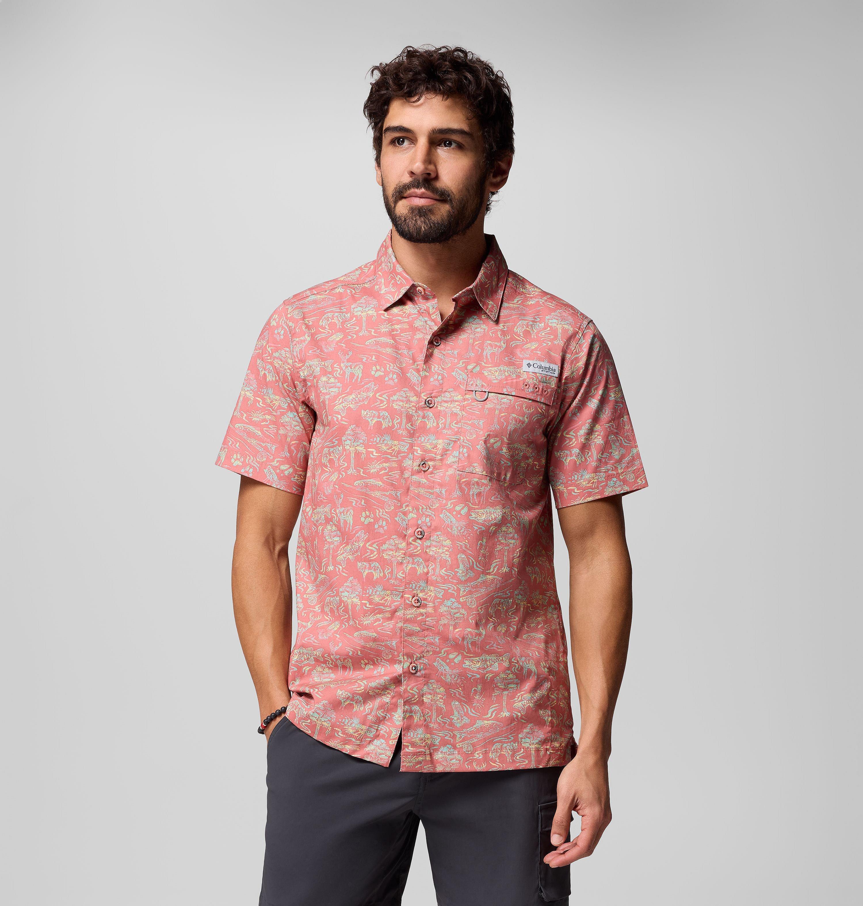 Men's PFG Wild Cast Camp Shirt | Columbia