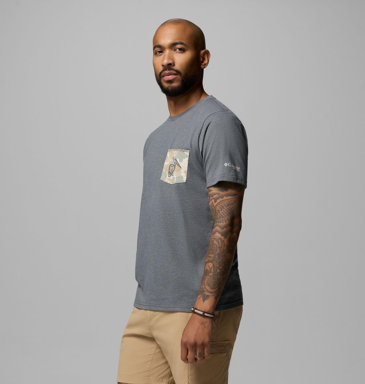 T-shirt à manches courtes avec poche Wild Cast pour homme | Columbia